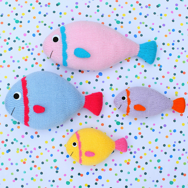 Ravelry: Fishy Friends pattern by Trish Roberts | trishlemoose