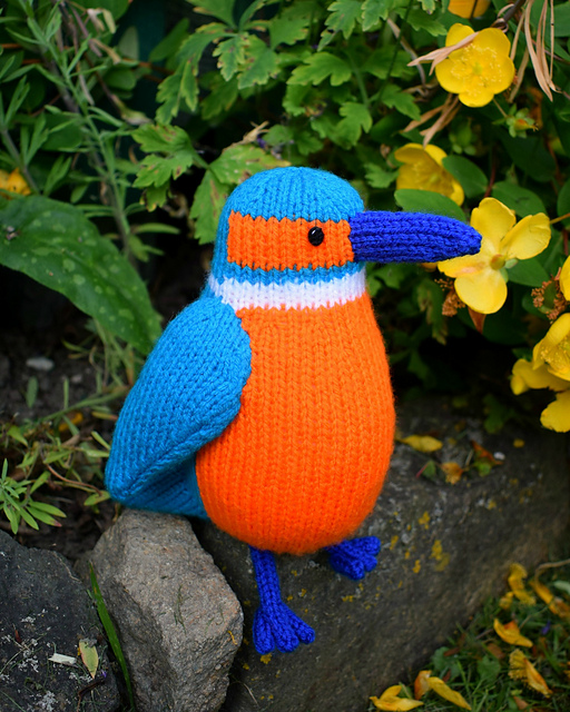 Ravelry: Kenneth the Kingfisher pattern by Trish Roberts | trishlemoose