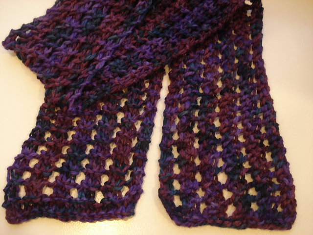 Ravelry: Mesh Bamboo Scarf pattern by Stacy Lee