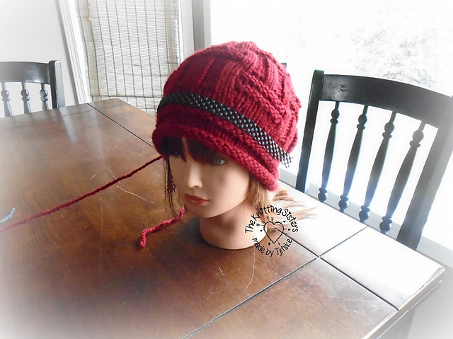 Ravelry: Rolled Brim Weave Hat pattern by Tjitske de Vries