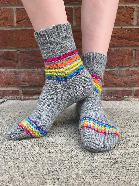 Ravelry: Stormy Days Socks pattern by Woollen Knots