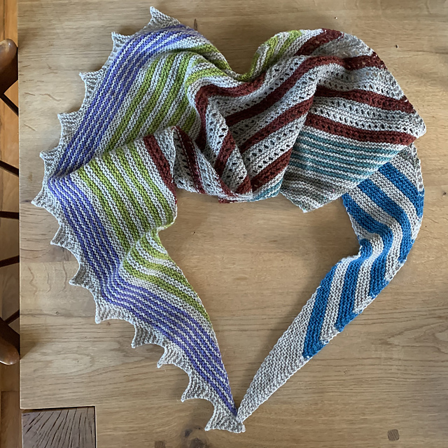 Ravelry: Cape Cod Beachcomber Shawl pattern by Nancy Richard