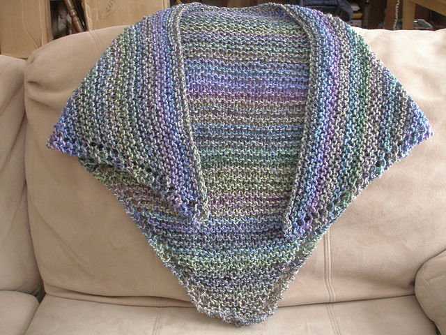 Ravelry: Beautiful Shawl pattern by Susan Allgaier