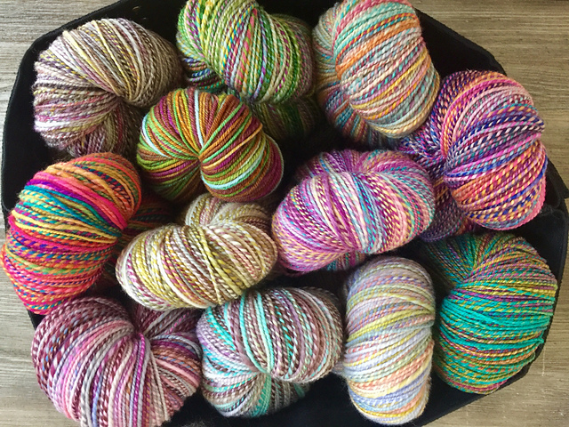 Ravelry: Wound Up Fiber Arts Handspun Sock