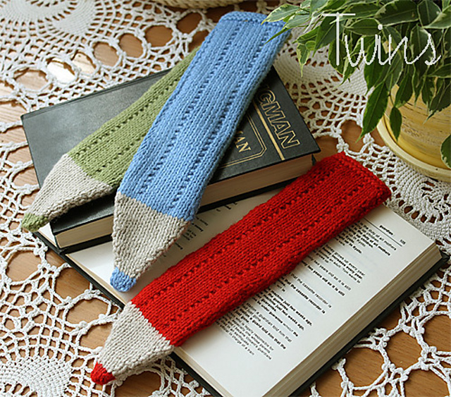 Ravelry: Crayon Bookmark pattern by Ala Ela