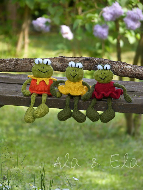 Ravelry: Miss Frog pattern by Ala Ela