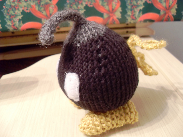 Ravelry: Dudley the Sad Bob-omb pattern by Guenevere Hunter