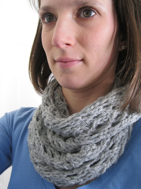 Ravelry: Arrowhead Lace Loop pattern by Amy Grace