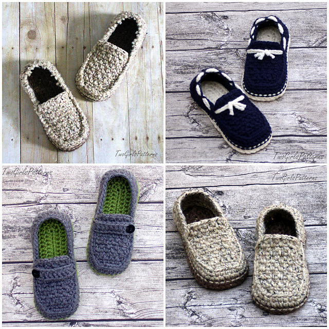 Ravelry: Mens Loafer Super Pack pattern by Lorin Jean
