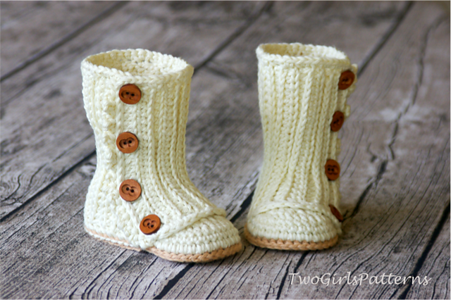 Ravelry: Toddler Wrap Boots pattern by Lorin Jean