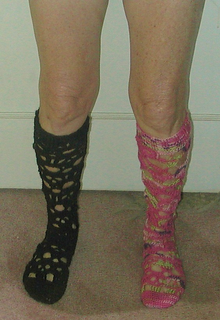 Ravelry: Creepy Skulls Socks pattern by Spider Mambo