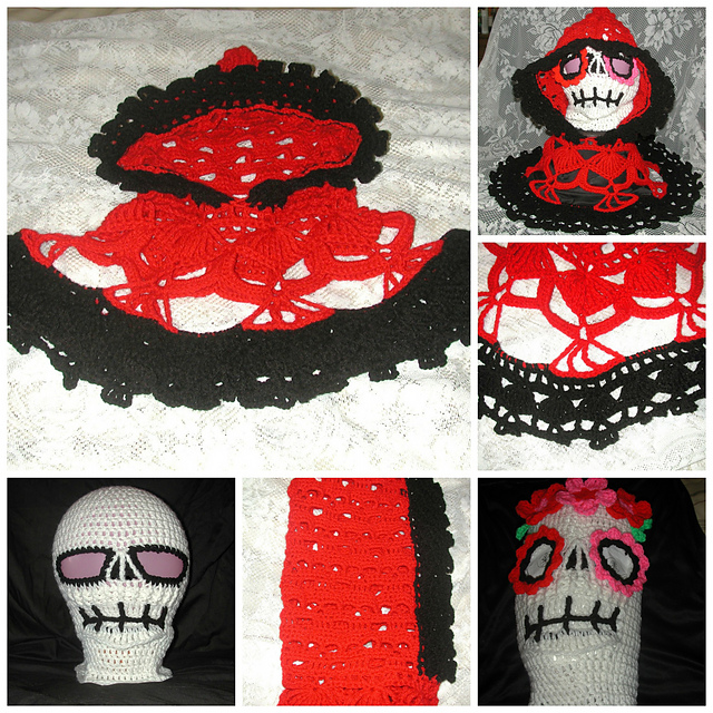 Ravelry: Wicked Wimple Hooded Cowl pattern by Spider Mambo