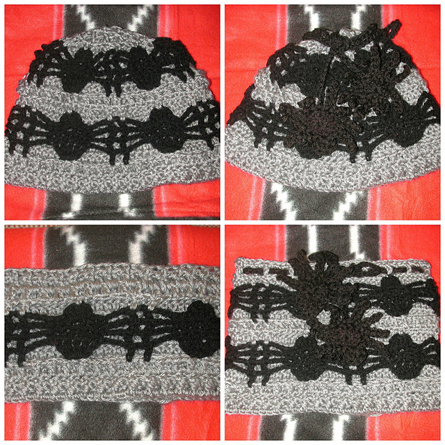 Ravelry: Spider Beanie, Earwarmer, Cowl pattern by Spider Mambo