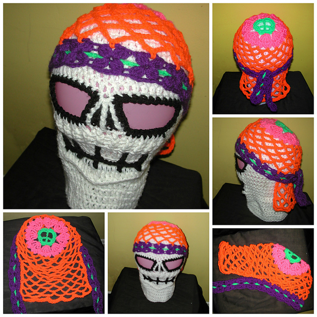 Ravelry: Hippie Dippie Doo Rag pattern by Spider Mambo