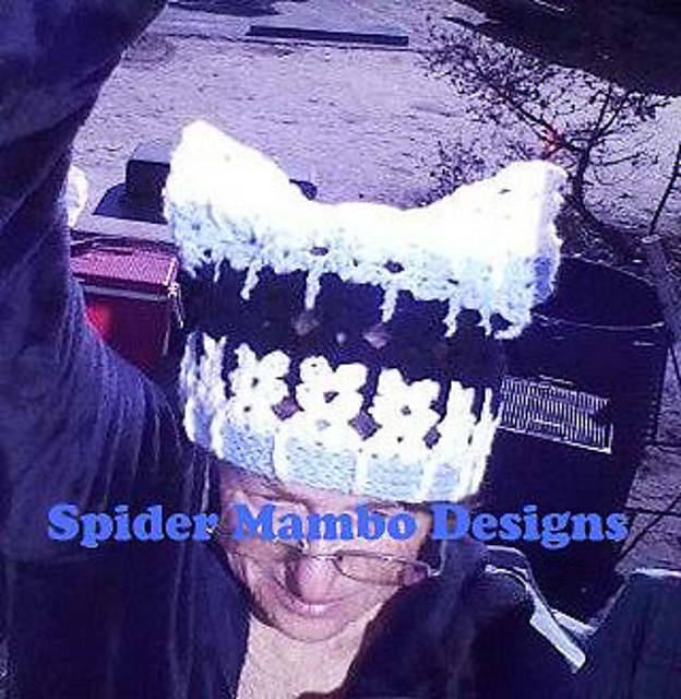 Ravelry: Peeping Tom Cat Hat pattern by Spider Mambo