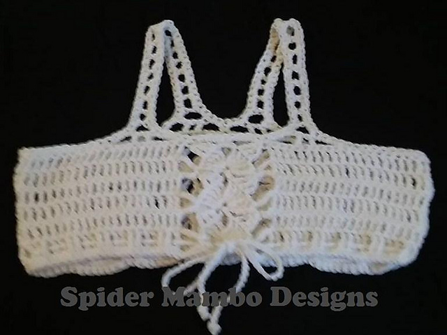 Ravelry: Butterfly Bralett Lounge Bra pattern by Spider Mambo