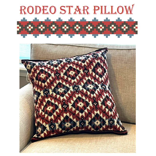 Ravelry: Rodeo Star Pillow pattern by Mary Ann Stephens
