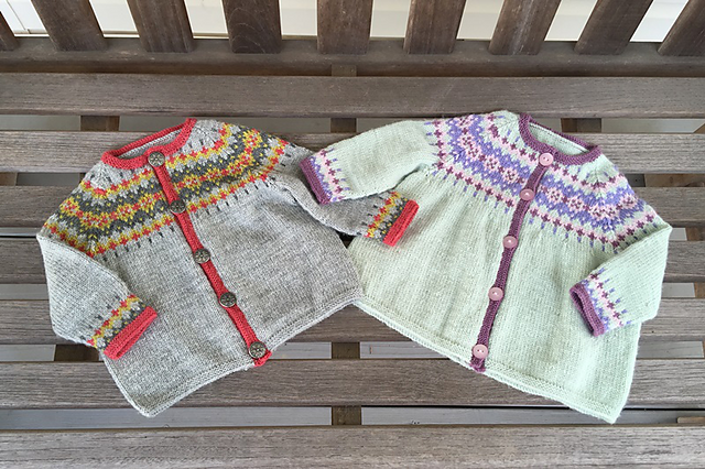 Ravelry: Baby's 1st Fair Isle Cardigan pattern by Mary Ann Stephens