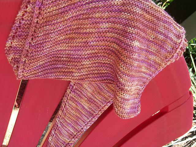 Ravelry: txtaurus' Simple Sideways Triangle Scarf