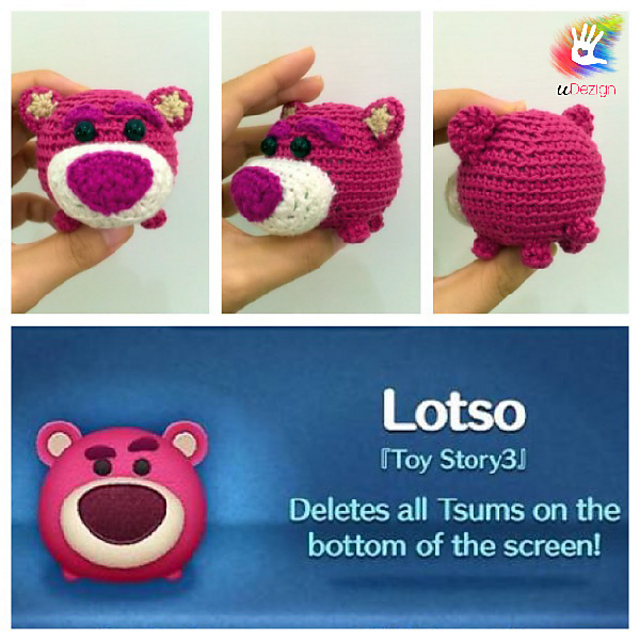 Ravelry: Lotso Tsum Tsum pattern by Ervinna Lee