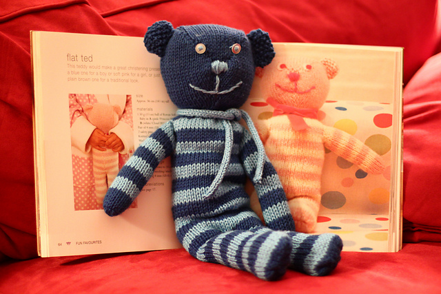 Ravelry: Flat Ted pattern by Zoë Mellor