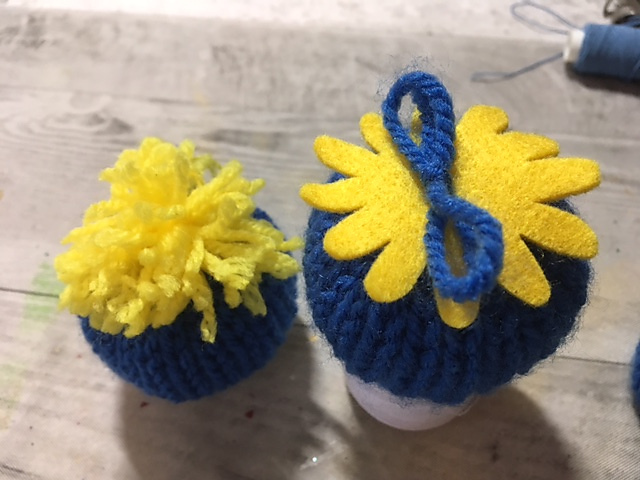Ravelry: Innocent Smoothie Hats on an Addi 22 pattern by Mary Anne Walters