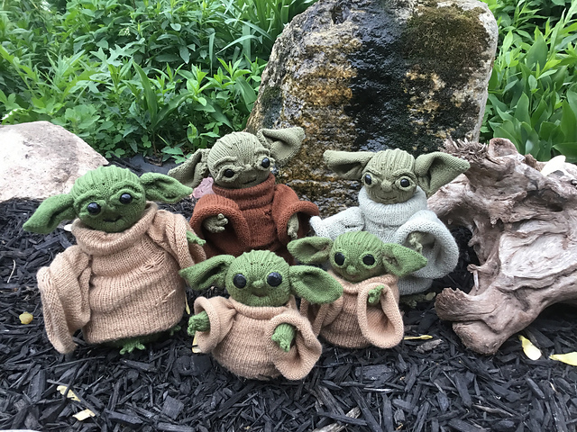 Ravelry: Yoda and Grogu CSM pattern by Ulrike Gift