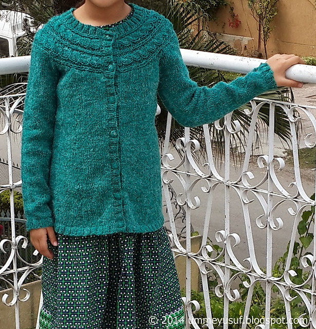 Ravelry: Cable Yoke Cardigans pattern by Sirdar