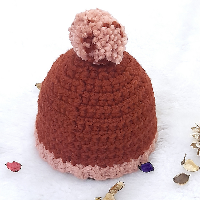 Ravelry: Cinnamon Beanie Hat pattern by Kavita Goel