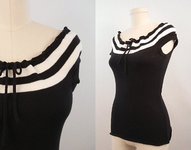Ravelry: Striped Yoke Top/Dress pattern by Helen Sharp