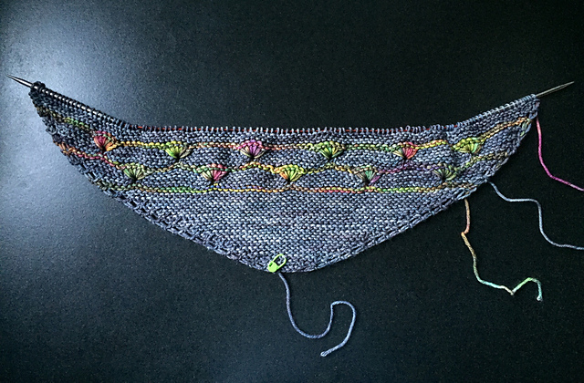 Ravelry: urbanfarmwife's Lehigh Shawl