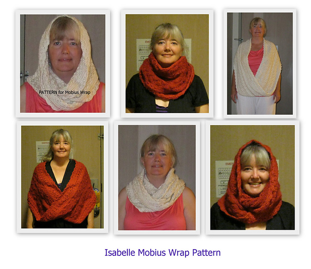 Ravelry: Isabelle Mobius Wrap pattern by Valorie Fischer