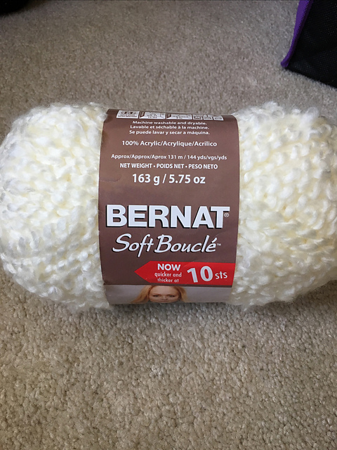 Ravelry: Bernat Soft Bouclé (Super Bulky)