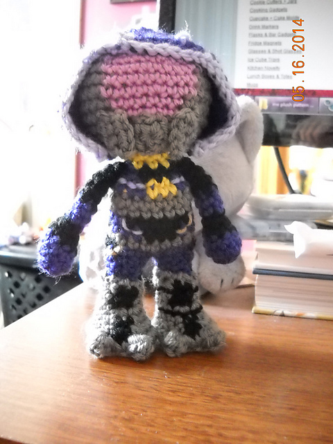 Ravelry: Mass Effect Tali Crochet Pattern pattern by Allison ...
