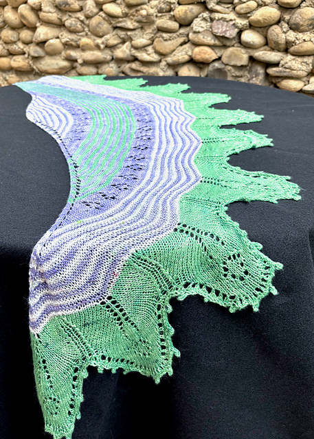Ravelry: Spring in the Rockies Shawl pattern by Martha Sykes