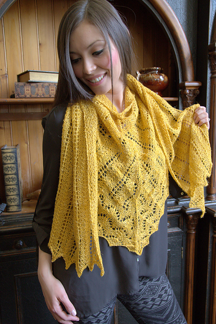 Ravelry: 2882 Shawl pattern by Plymouth Yarn Design Studio