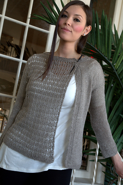 Ravelry: 2884 Cardigan pattern by Plymouth Yarn Design Studio