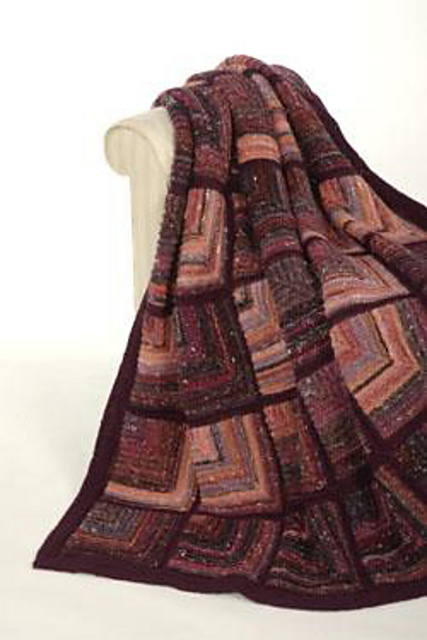 Ravelry: Mitered square afghan pattern by Plymouth Yarn Design Studio