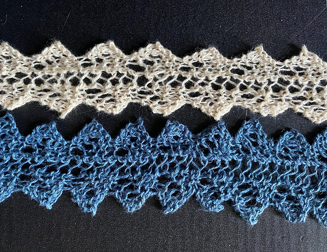 Ravelry: Simple Lace Ribbon pattern by Chelsea Romvari