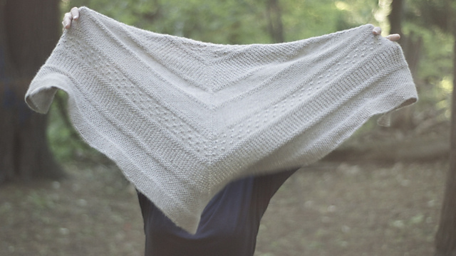 Ravelry: a study in texture shawl pattern by the knitting primate