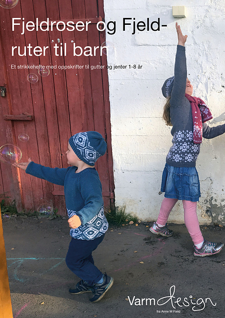 Ravelry: Mountain roses for kids pattern by Anne Merete Fjeld - Varm design