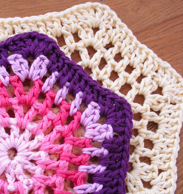 Ravelry: The Hexagon Project 2013, motif no 1 pattern by Agrarian Artisan