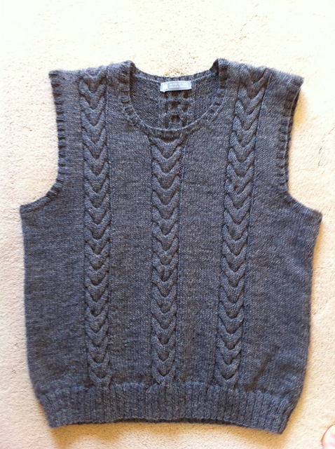 Ravelry: Cable-panelled Slipover 1942 pattern by Christina Probert