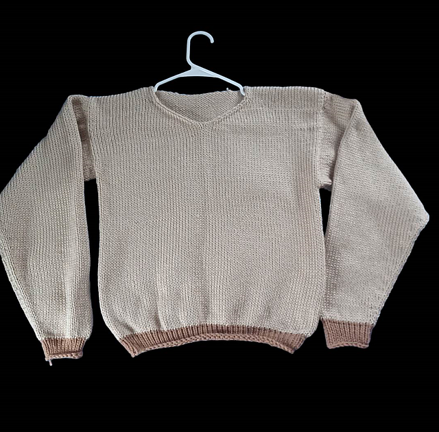 Ravelry: Tan Sweater for boy pattern by Veronica Lepetich