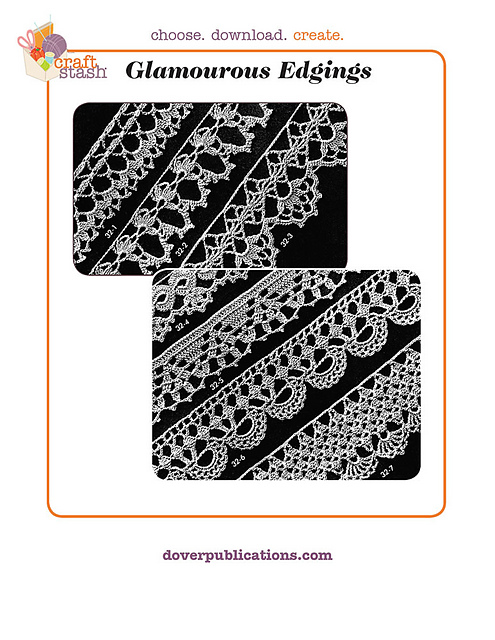 Ravelry: Glamorous Edgings pattern by The Spool Cotton Company