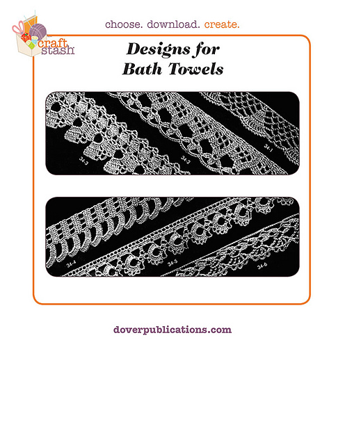 Ravelry: Designs for Bath Towels pattern by The Spool Cotton Company