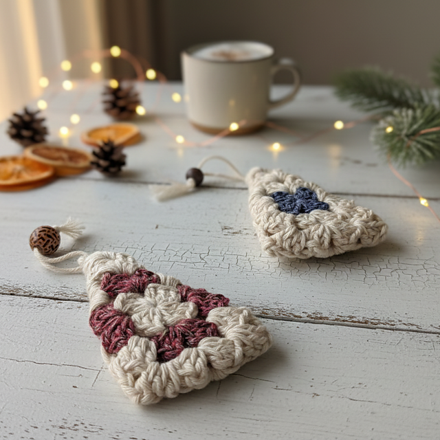 Ravelry: Festive Granny Square Tree pattern by Emma from Verde