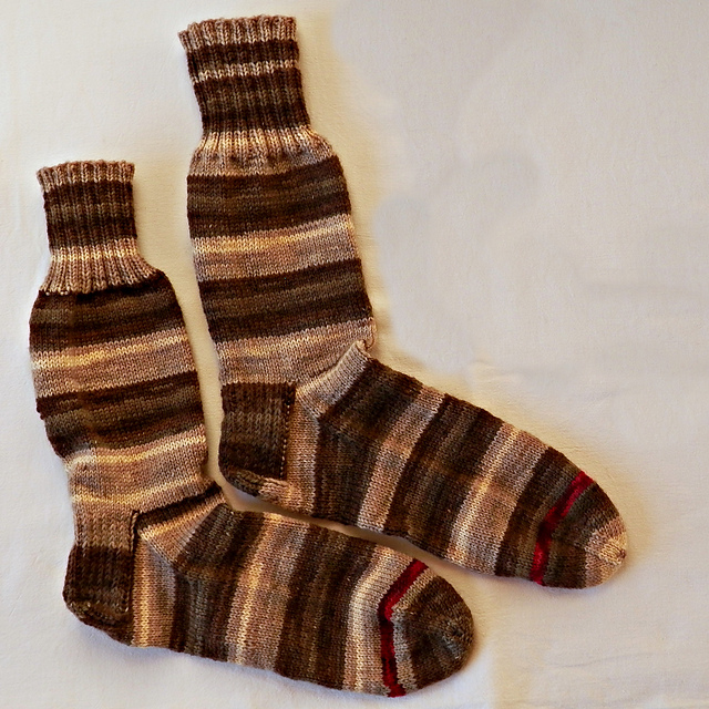 Ravelry: Man's Knitted Socks pattern by Anna Schumacker