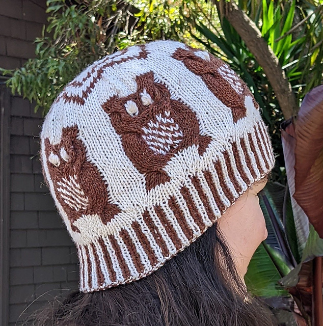 Ravelry: Parliament of Owlets Hat pattern by Veronica Boyce