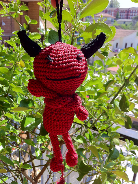 Ravelry: veronica82's Red Devil - Free Amigurumi crochet pattern